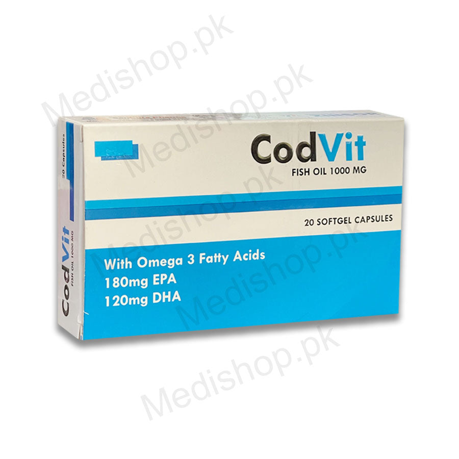 CODVit Softgel Capsules – Medishop.pk