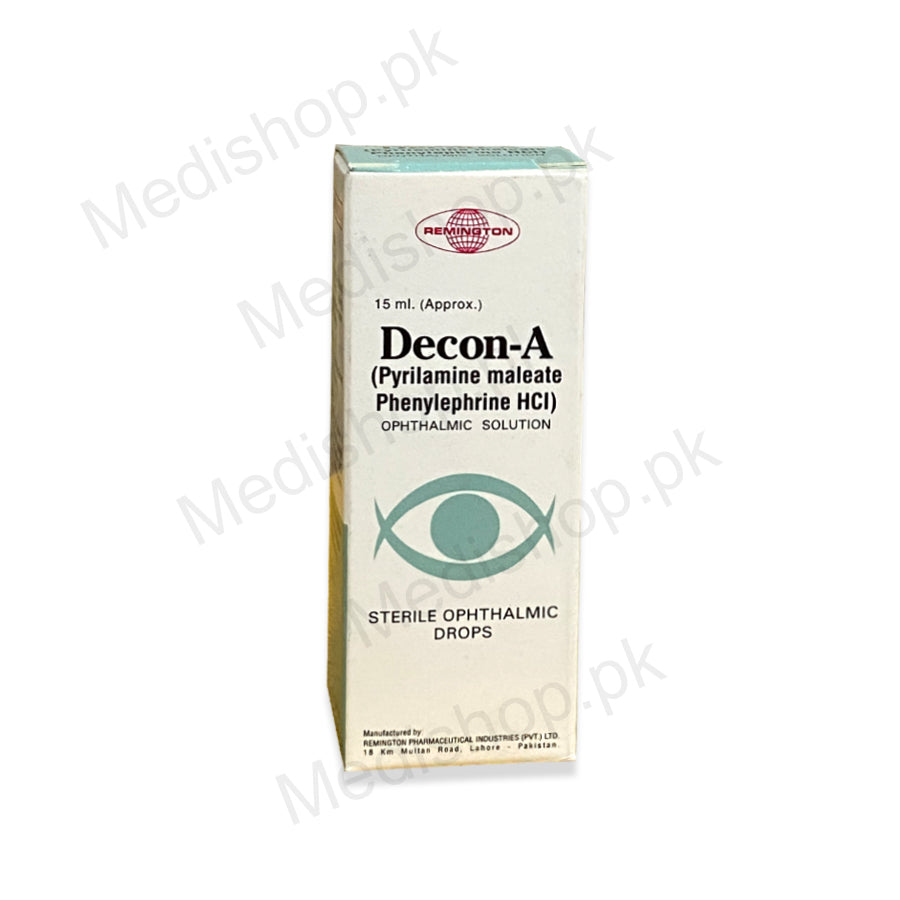Decon-A Eye Drops 15ml – Medishop.pk