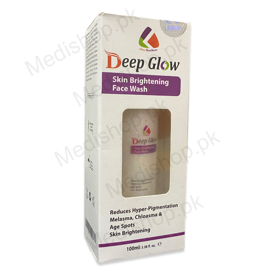 Buy Deep Glow Skin Brightening Face Wash 100ml – Medishop.pk