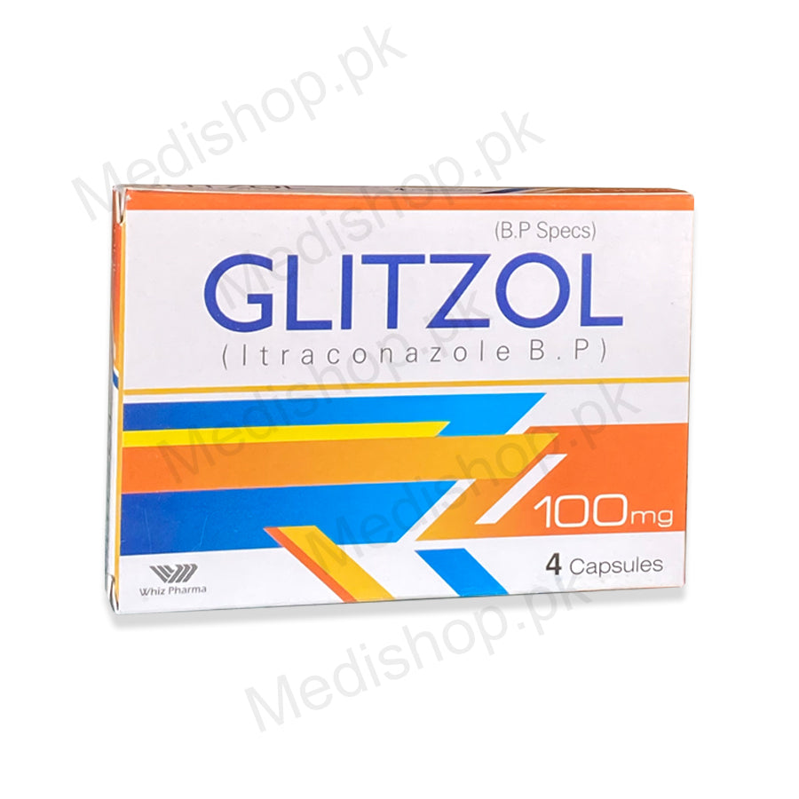 Glitzol Capsules 100mg – Medishop.pk