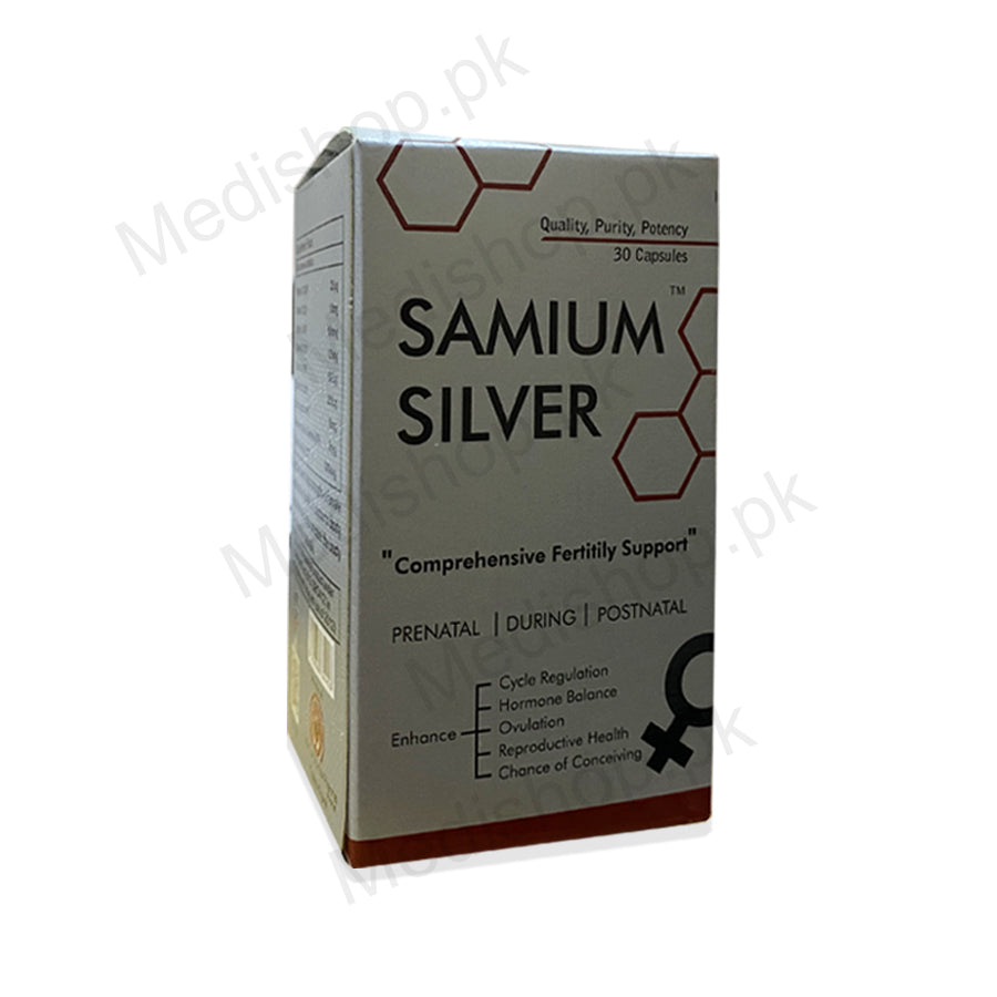 Samium Silver Capsules – Medishop.pk