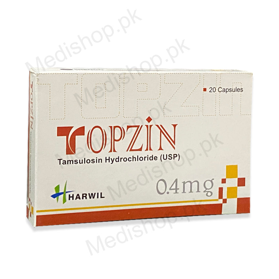 Topzin Capsules 0.4mg – Medishop.pk