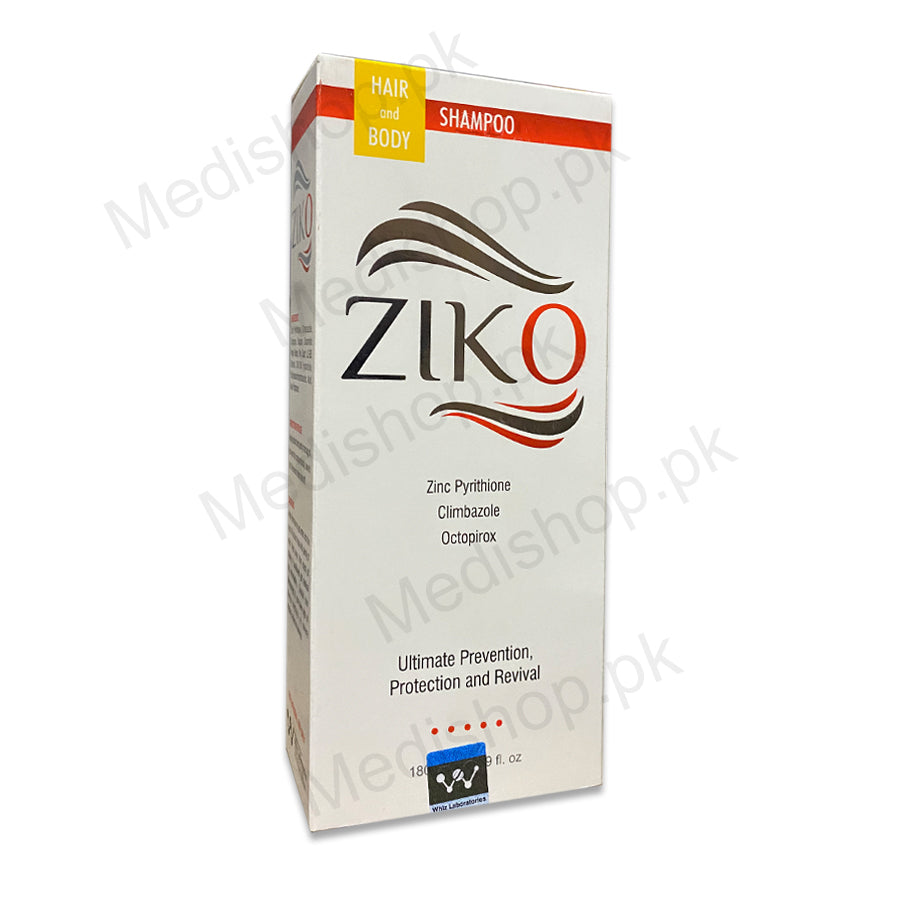 Ziko Hair and Body Shampoo 180ml – Medishop.pk