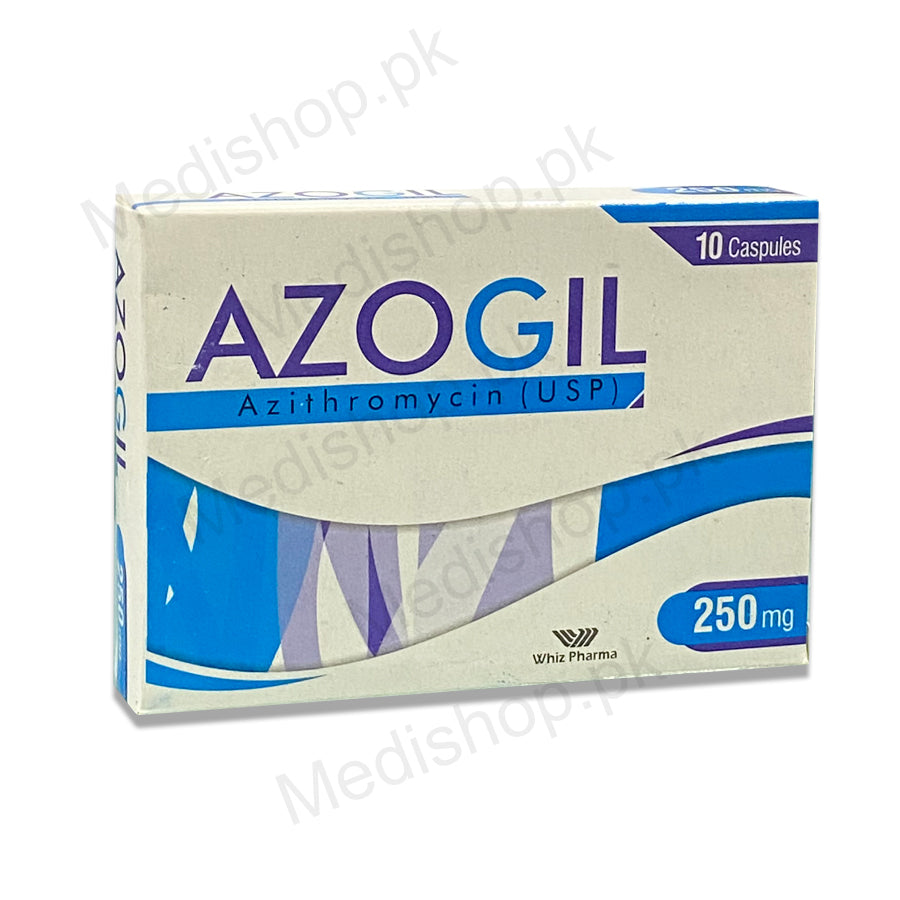 Azogil 250mg Capsules – Medishop.pk