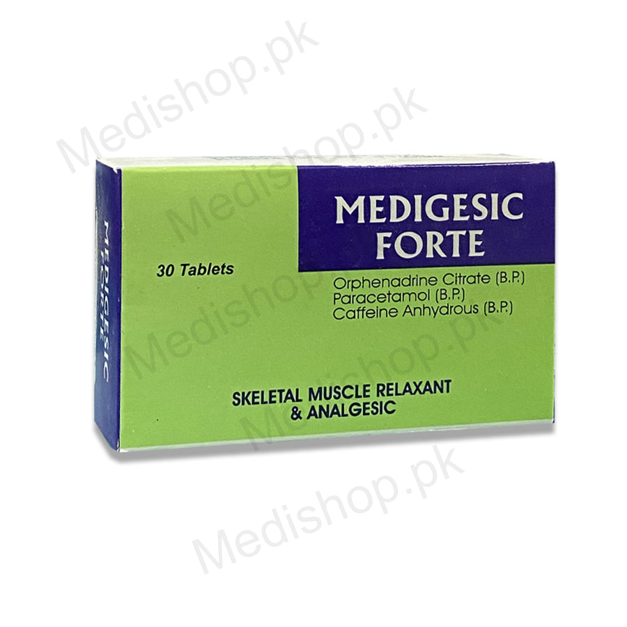 Medigesic Forte Tablets – Medishop.pk