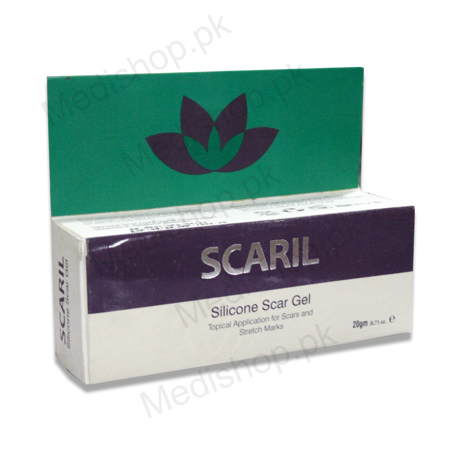 Scaril Silicone Scar Gel 20gm – Medishop.pk