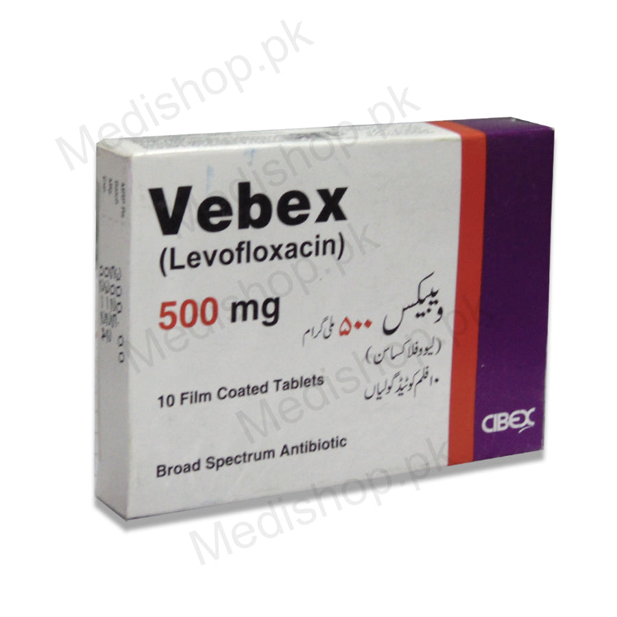 Vebex 500mg Tablet – Medishop.pk