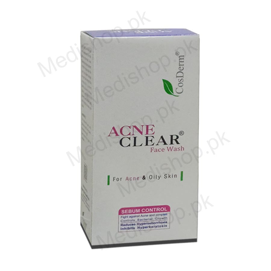 Acne Clear Face Wash – Medishop.pk