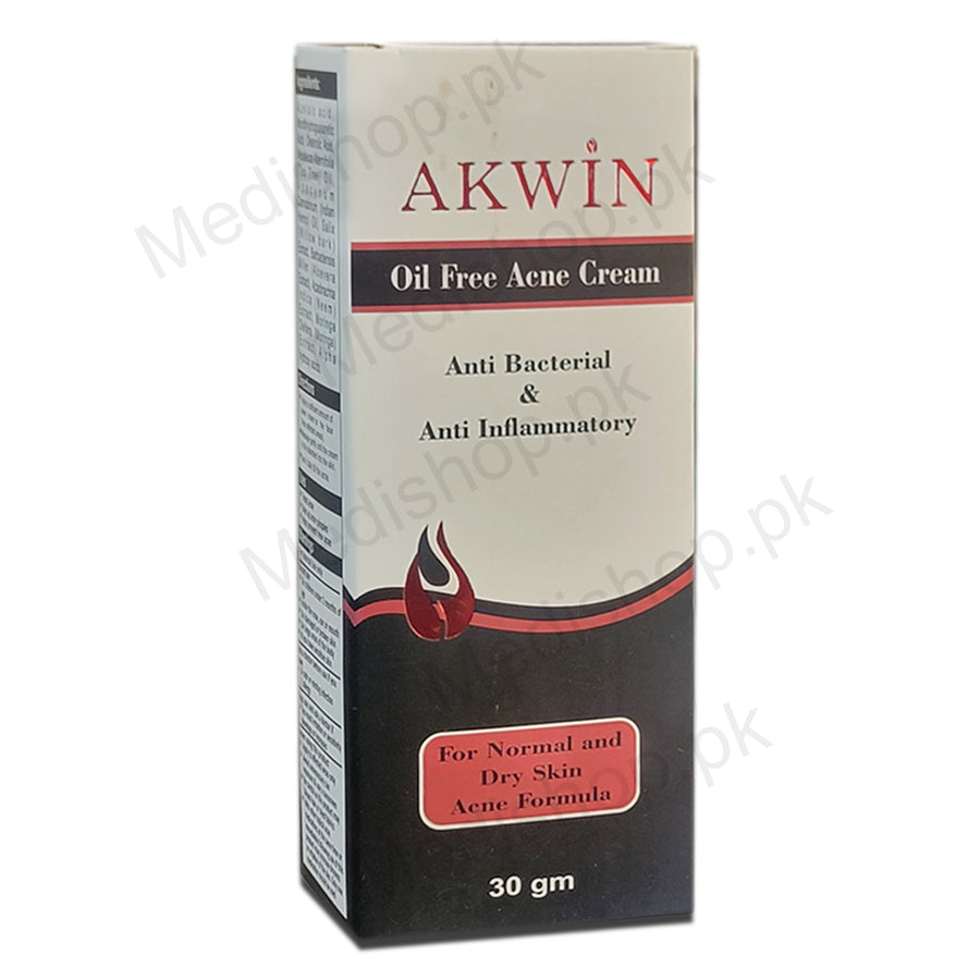 Akwin Oil Free Acne Cream – Medishop.pk