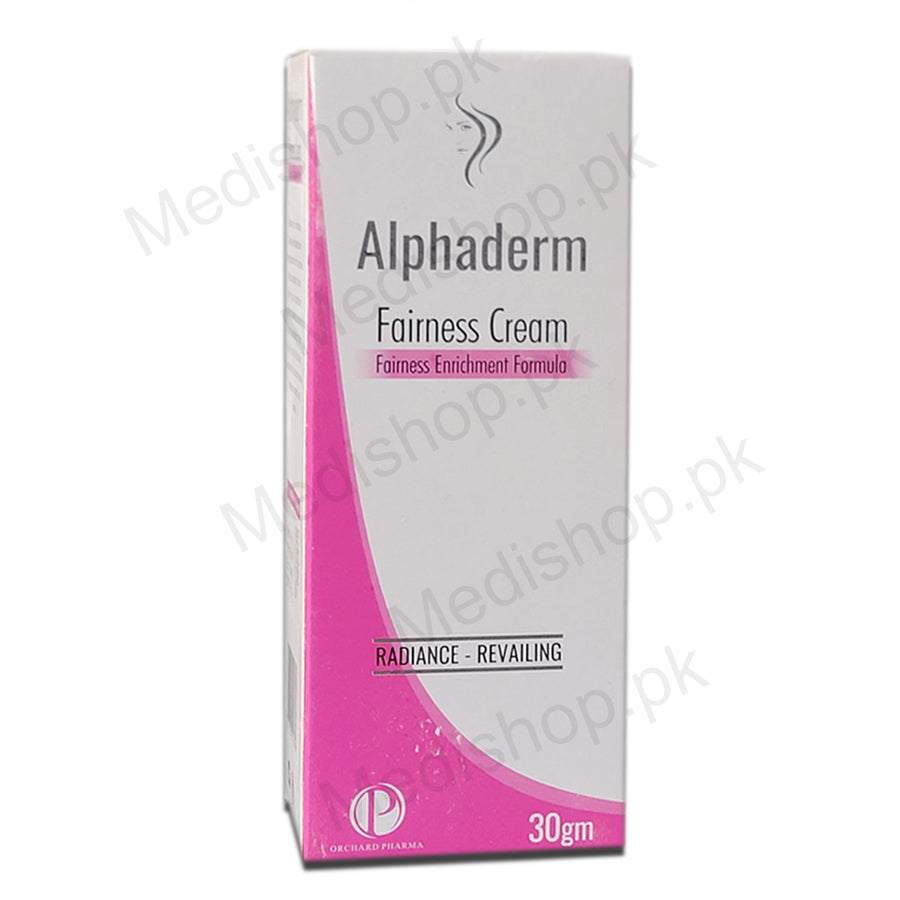 Alphaderm Fairness Cream – Medishop.pk