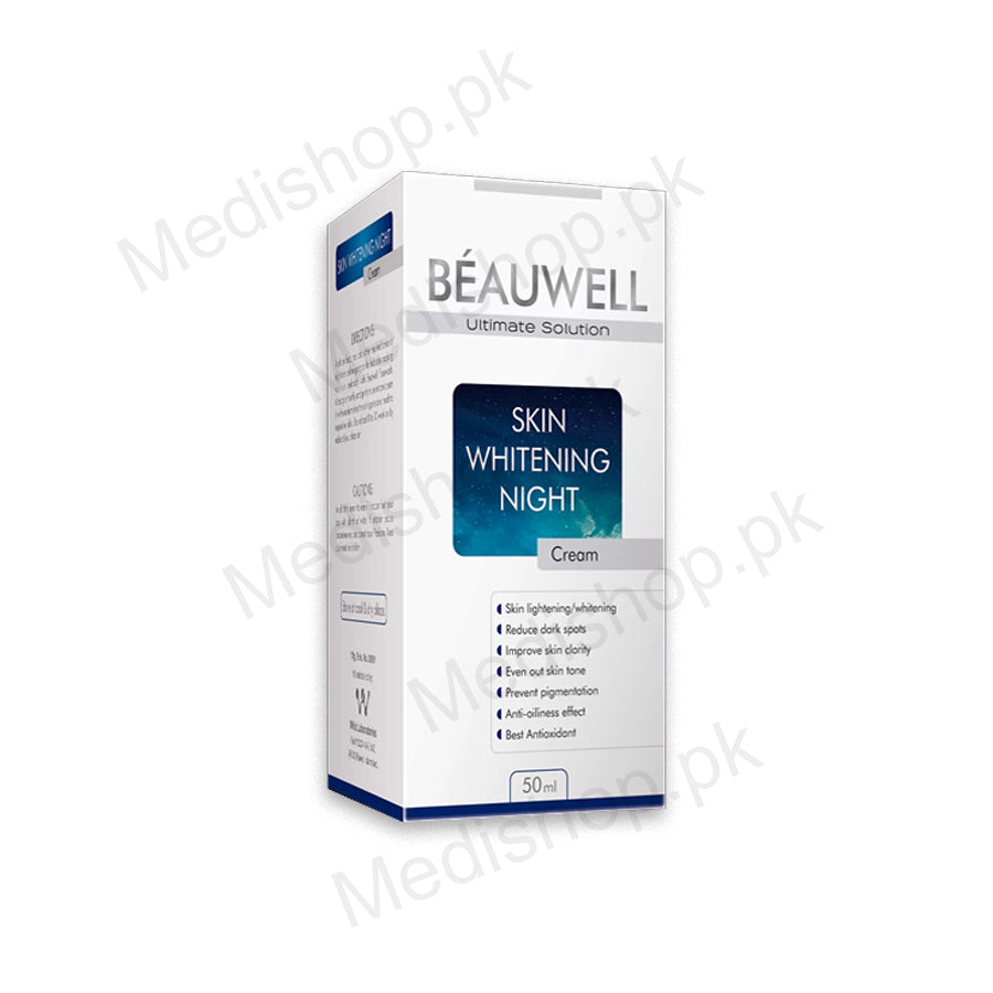 BEAUWELL Skin Whitening Night Cream 50g - Brightening - Skincare ...