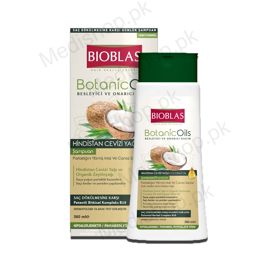 BIOBLAS COCONUT OIL SHAMPOO – Medishop.pk