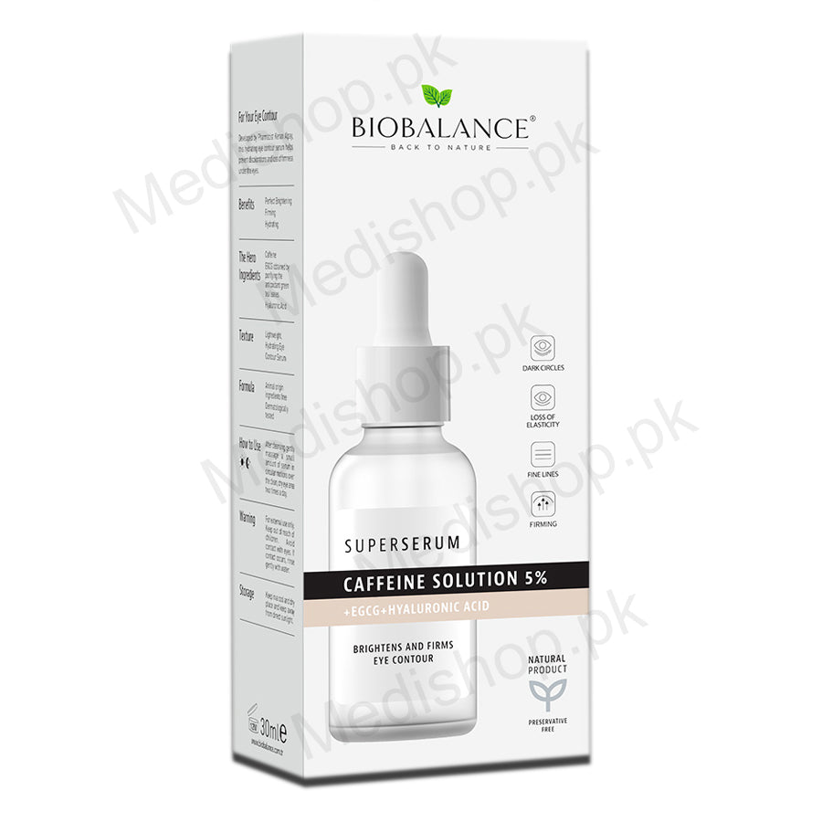 BioBalance Caffine Solution 5% Super Serum – Medishop.pk