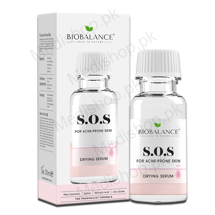 BioBalance S.O.S Drying Serum – Medishop.pk