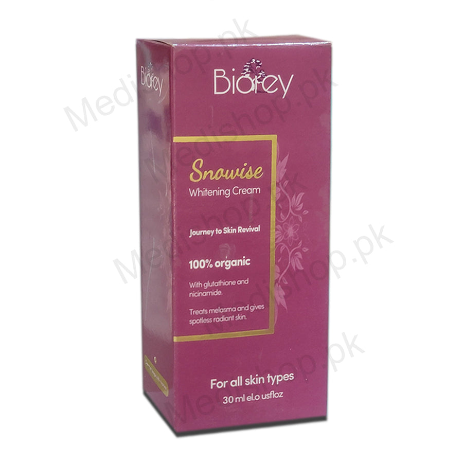 Bioley Snawise Whitening Cream- Best whitening cream- Medishop.pk