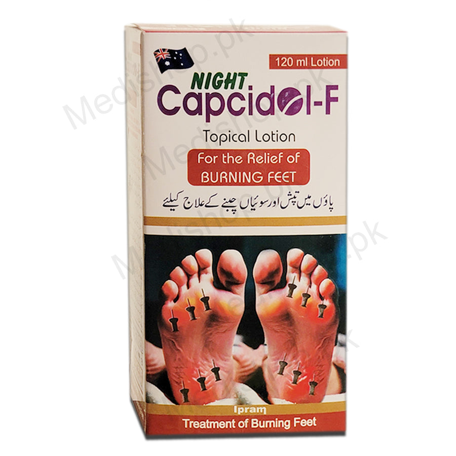 Capcidol F Lotion 120ml – Medishop.pk