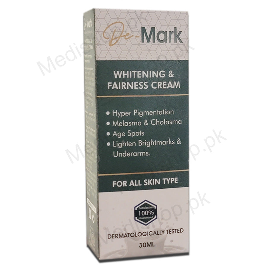 De Mark Whitening & Fairness Cream – Medishop.pk