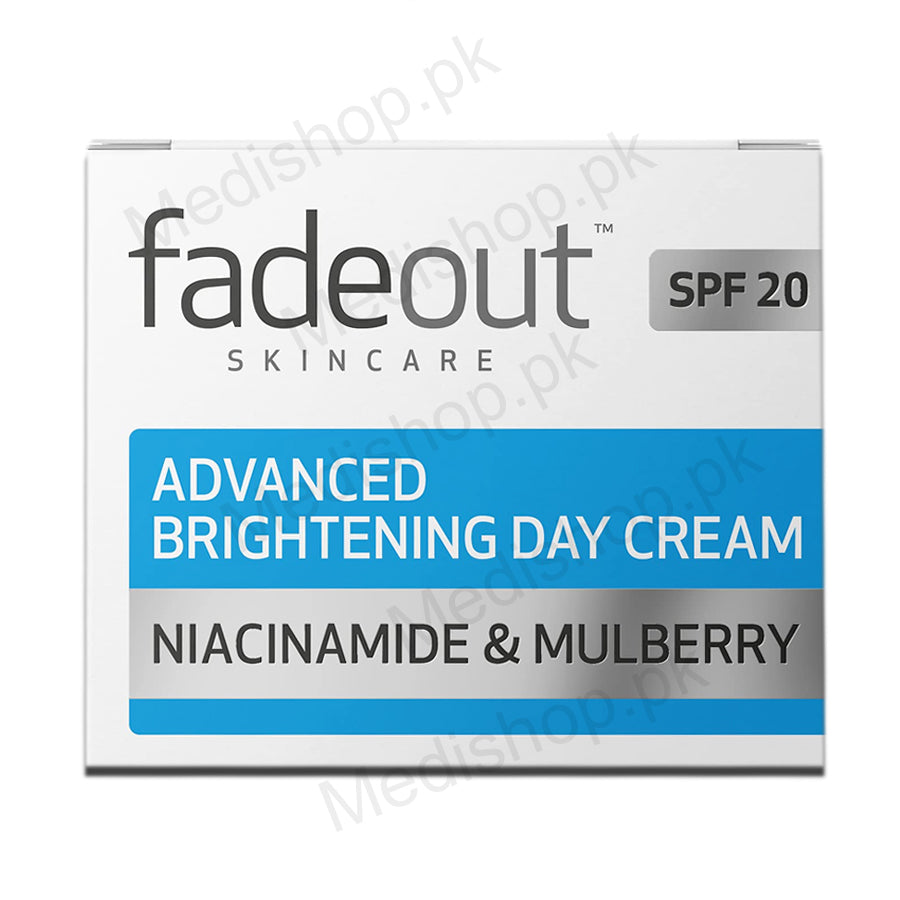 FadeOut Advanced Whitening Day Cream SPF20 – Medishop.pk
