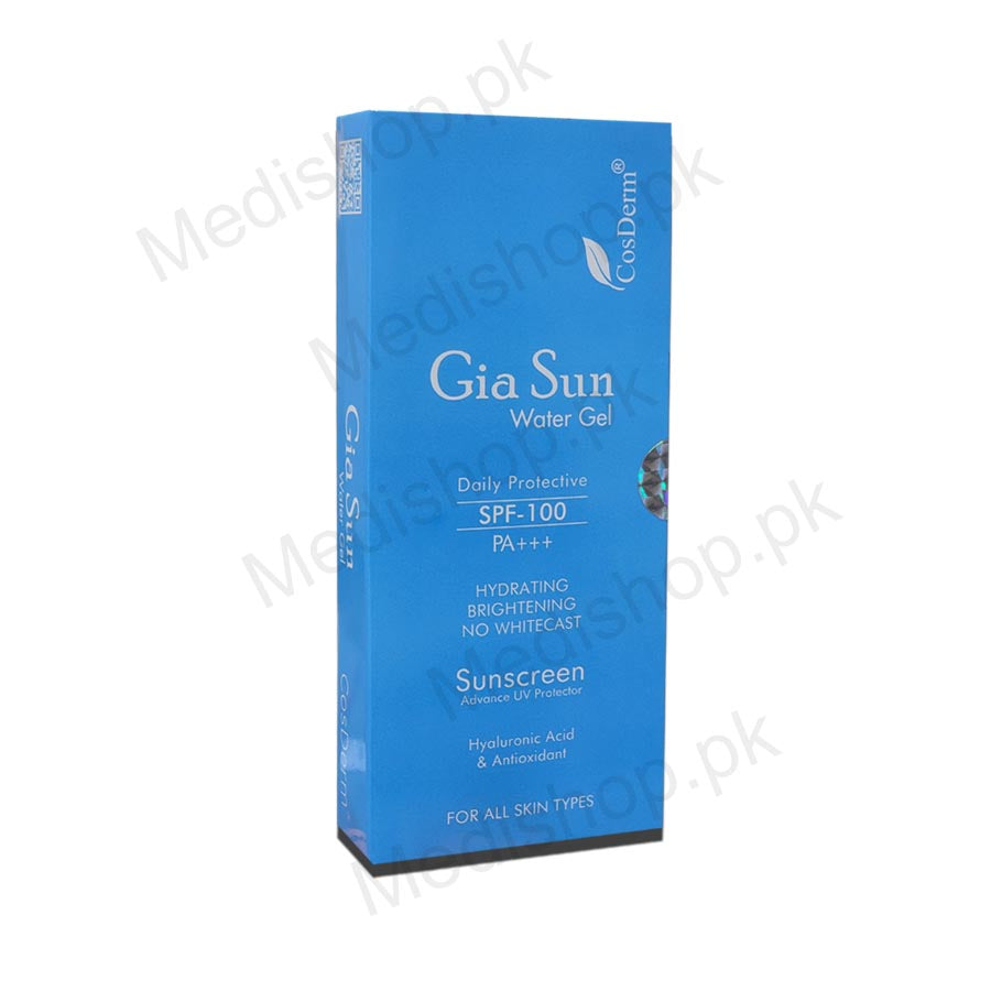 Gia Sun Water Gel SPF-100 PA++ – Medishop.pk