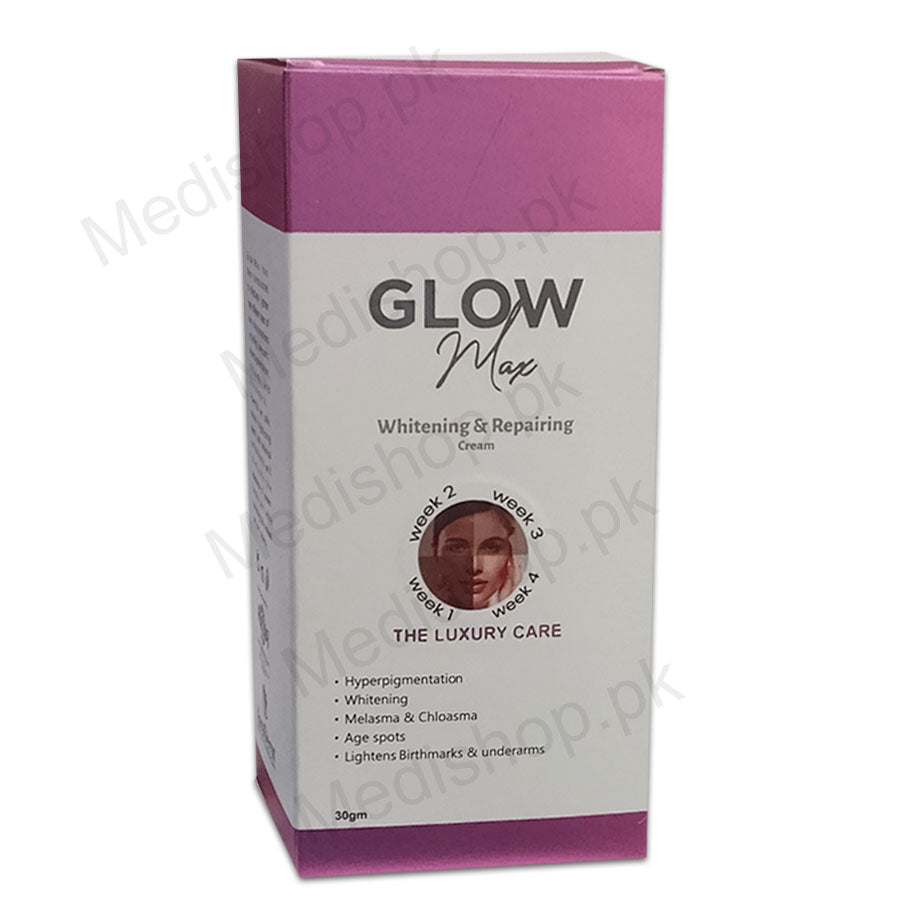 Glow Max Brightening Repairing Cream 30gm – Medishop.pk