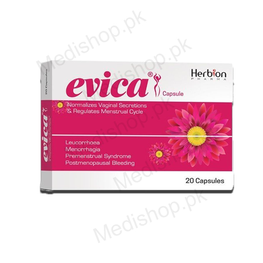 Herbion Evica Capsules – Medishop.pk