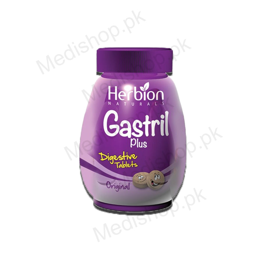 Herbion Gastril Plus Plain Tablets – Medishop.pk