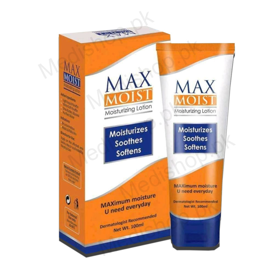 Max Moist Moisturizer Lotion – Medishop.pk