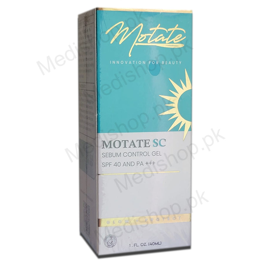 Motate Sc Sebum Control Gel SPF40 PA+++ – Medishop.pk