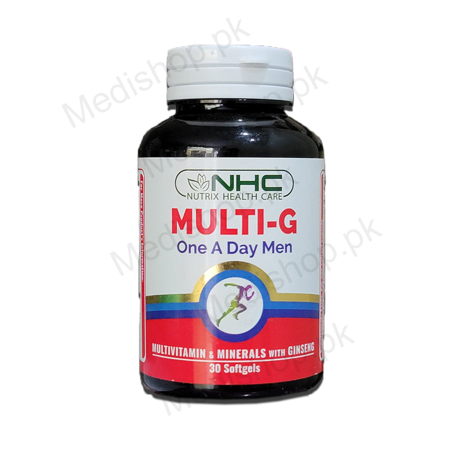 NHC Multi G Softgels – Medishop.pk