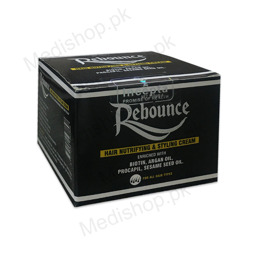 Rebounce Hair Nutrifying & Styling Cream 150gm – Medishop.pk