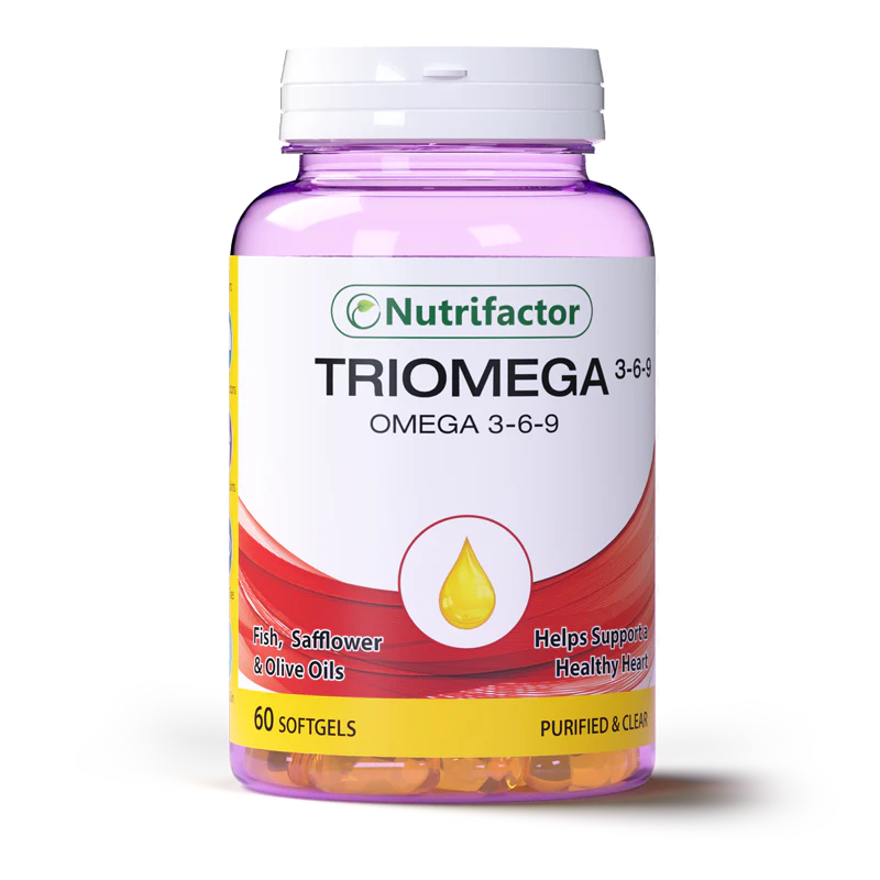 Nutrifactor Triomega Omega Softgels – Medishop.pk
