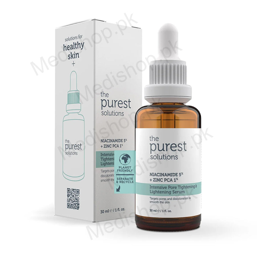 The Purest Solution Intensive Pore Tightening & Lightning Serum 30ml ...