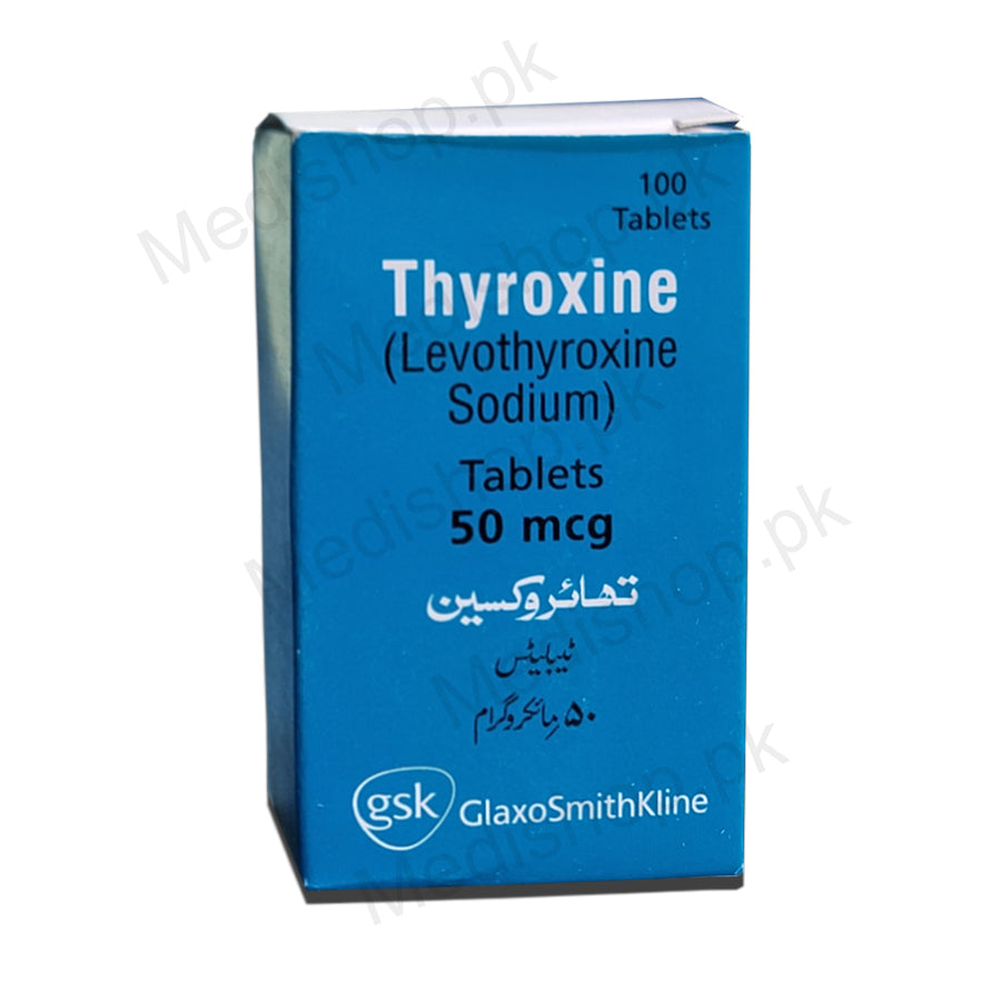 Thyroxine 50mcg Tablet – Medishop.pk