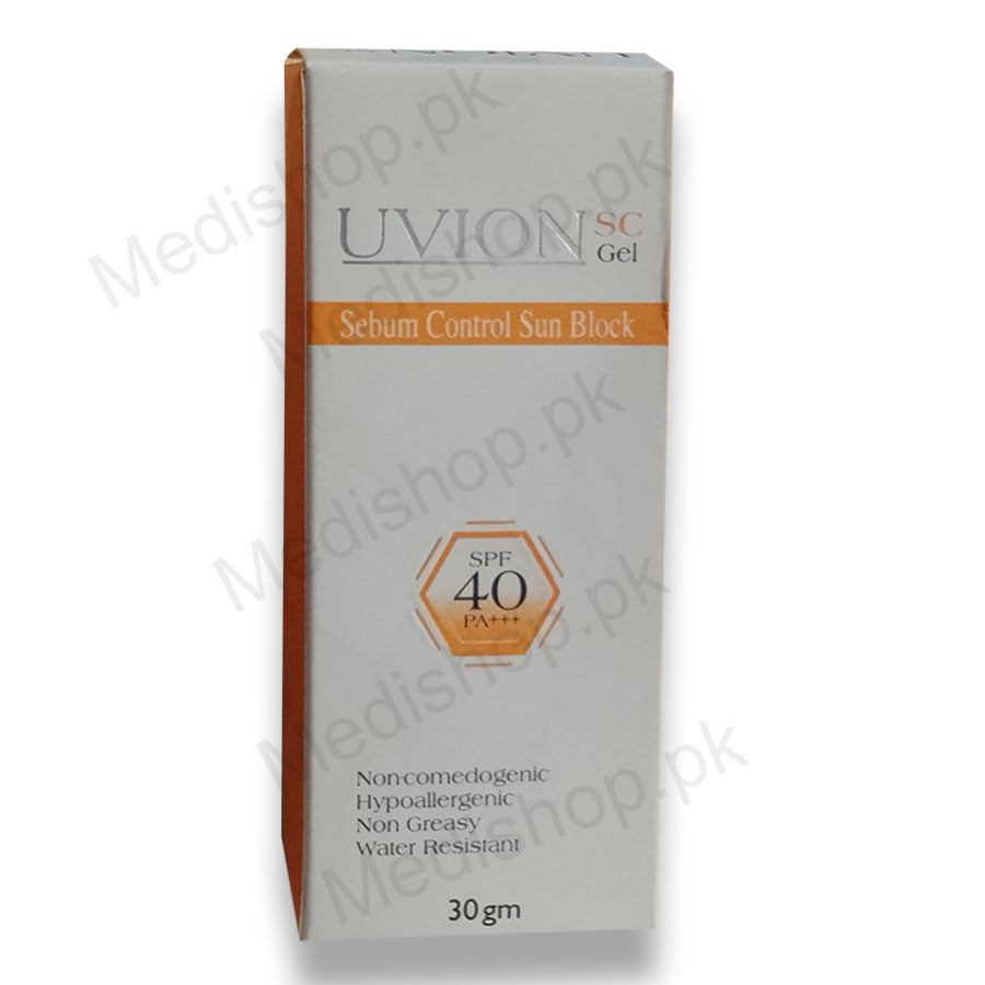 Uvion Sc Gel SPF40 Pa+++ – Medishop.pk