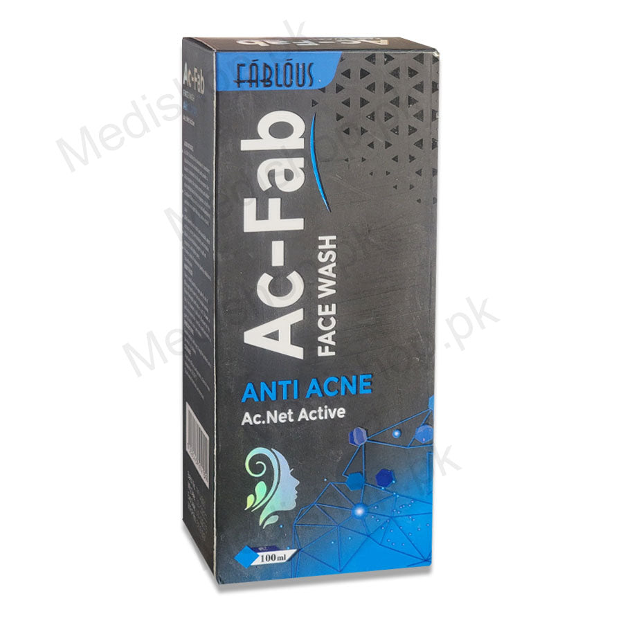 Ac-Fab Anti Acne Face Wash – Medishop.pk