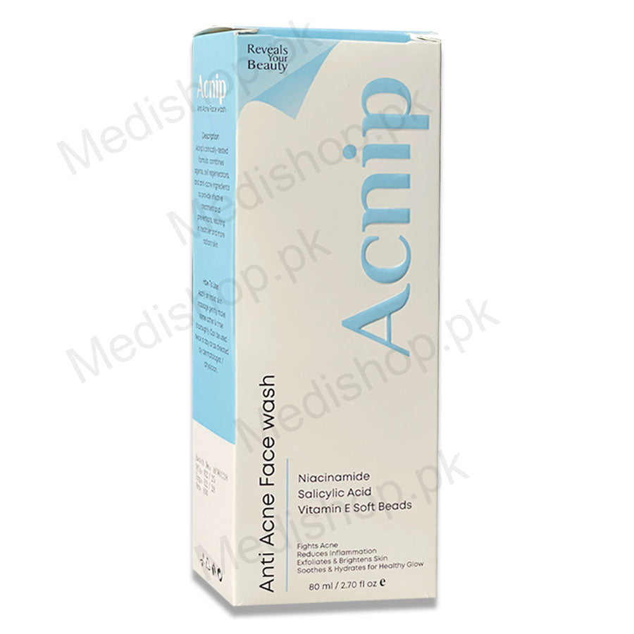 Acnip Anti Acne Face Wash – Medishop.pk