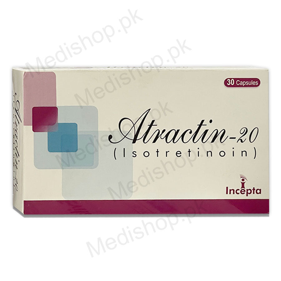 Atractin 20mg capsule – Medishop.pk