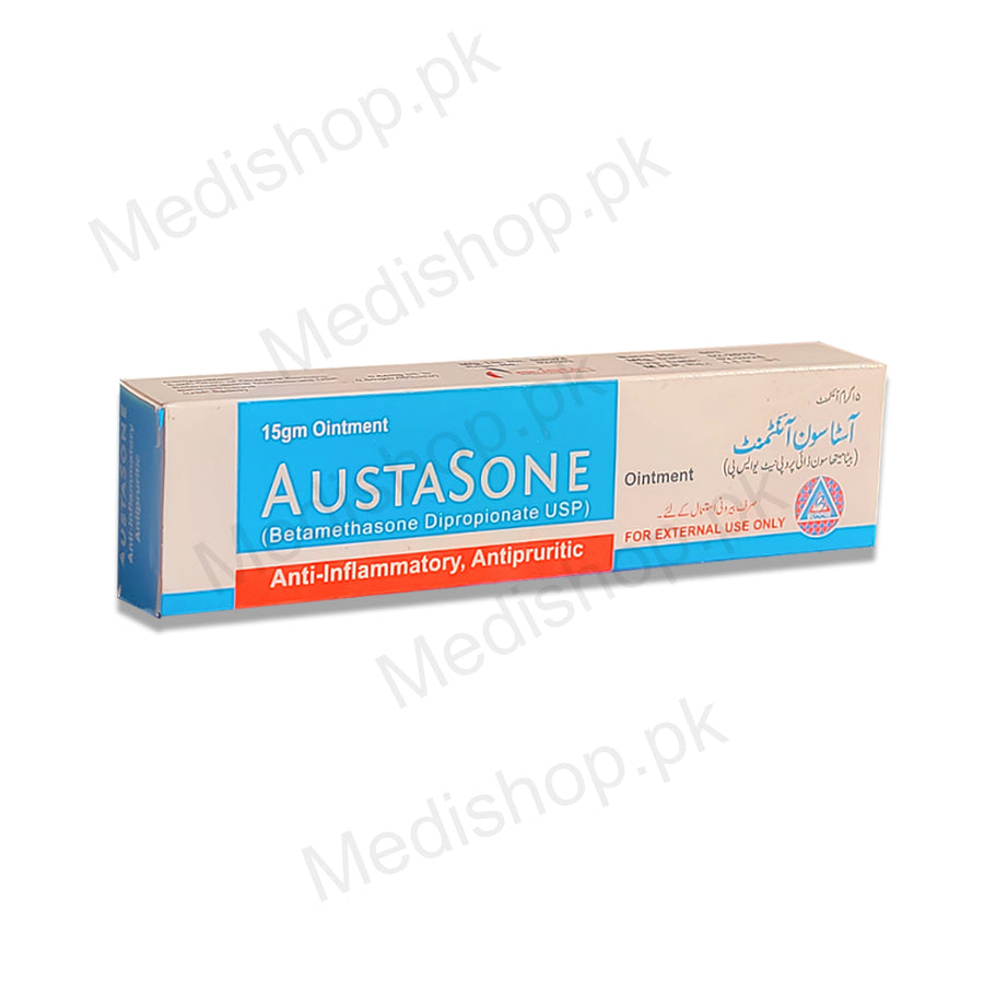Austasone 15gm Ointment – Medishop.pk