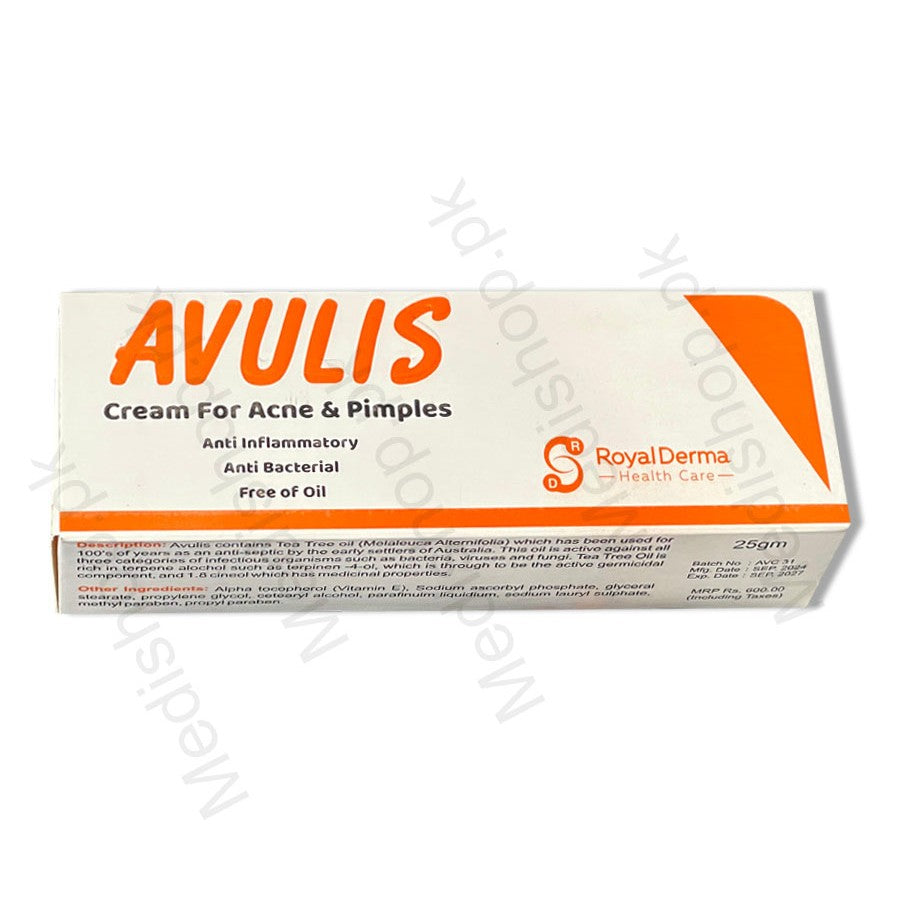 Avulis cream 25gm – Medishop.pk