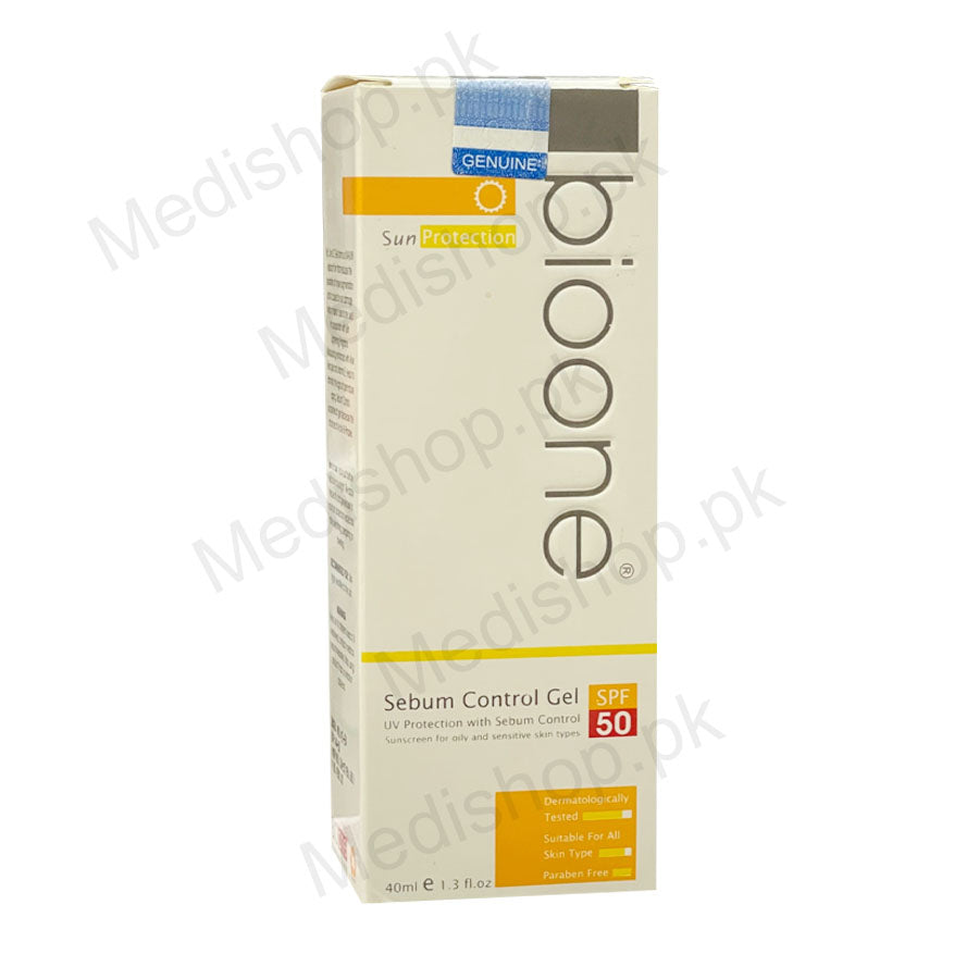Bio One Sebum Control Gel Spf 50 – Medishop.pk