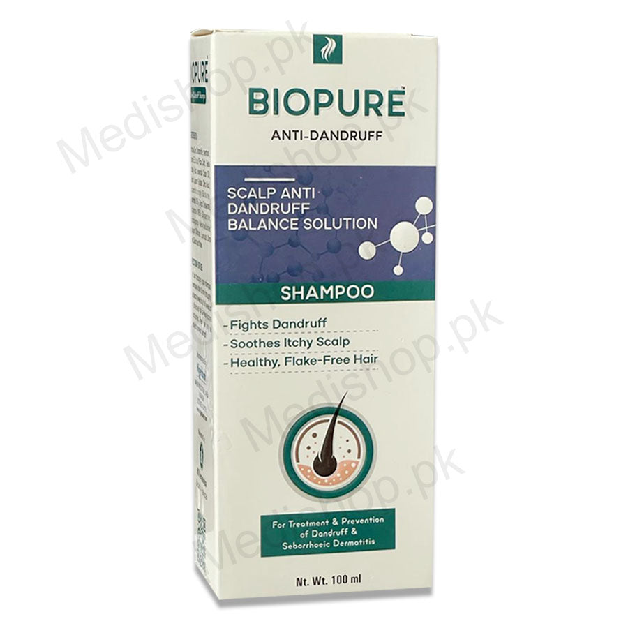 Biopure Anti Dandruff Shampoo 120ml – Medishop.pk