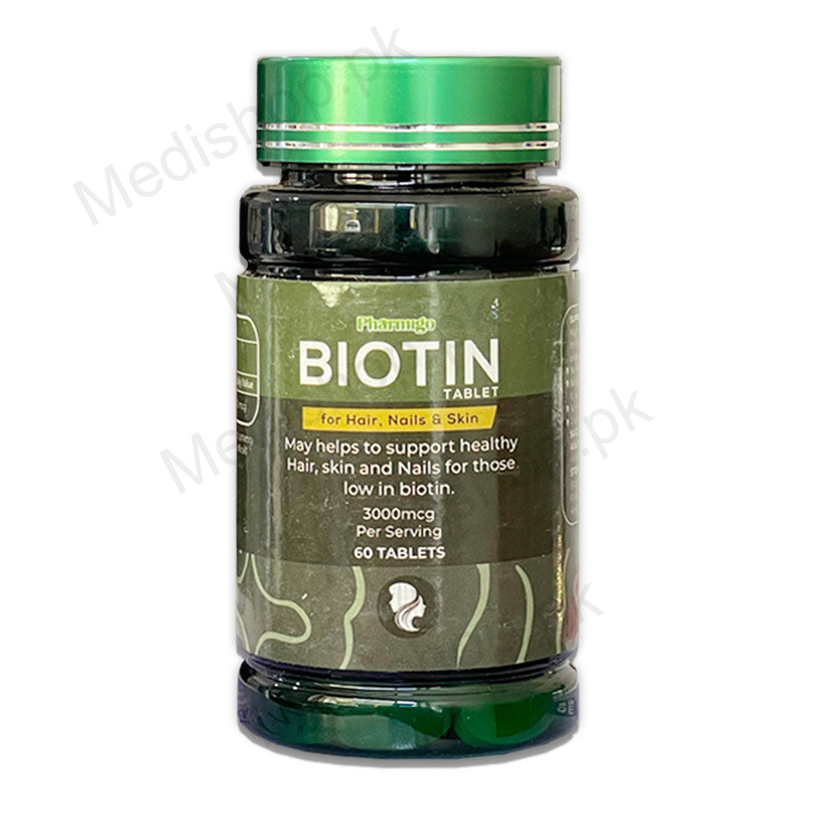 Pharmigo Biotin Tablets – Medishop.pk