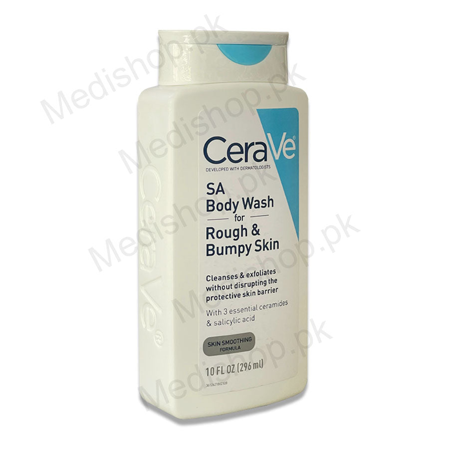 CeraVe SA Body Wash for Rough & Bumpy Skin – Medishop.pk