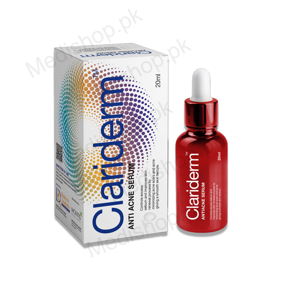 Clariderm Anti-Acne Serum 20ml – Medishop.pk