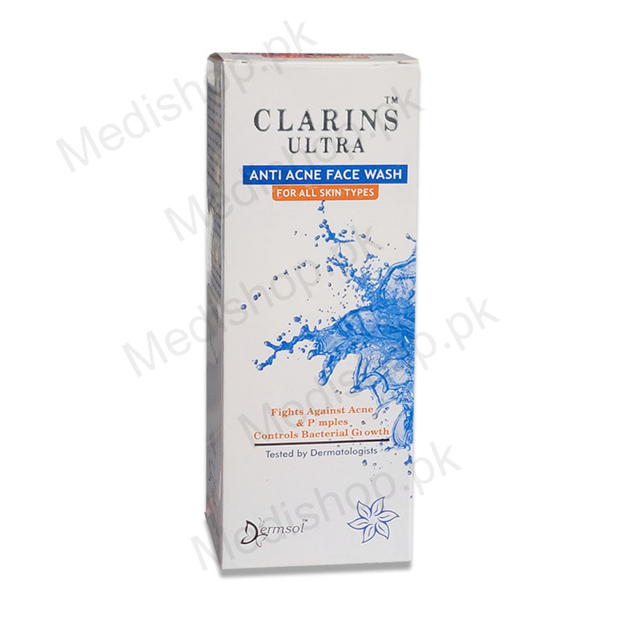 Clarins Ultra Anti Acne Face Wash – Medishop.pk