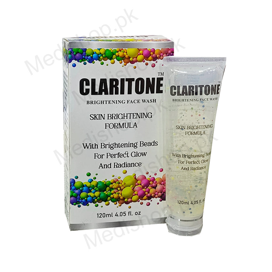 Claritone skin Brightening Face wash 120ml – Medishop.pk