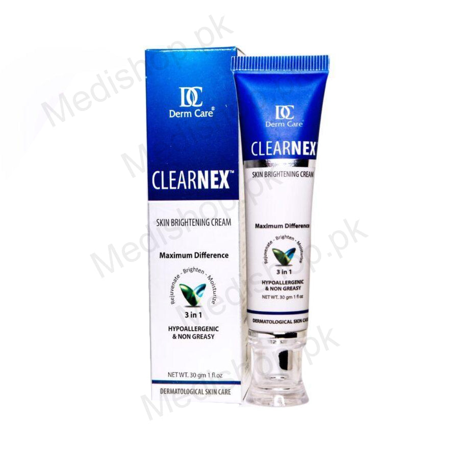 Clearnex Skin Brightening Cream 30gm – Medishop.pk