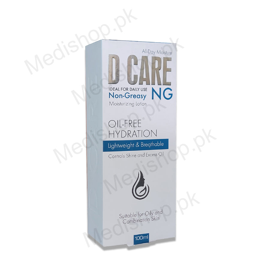 D care NG Moisturizing lotion 100ml – Medishop.pk
