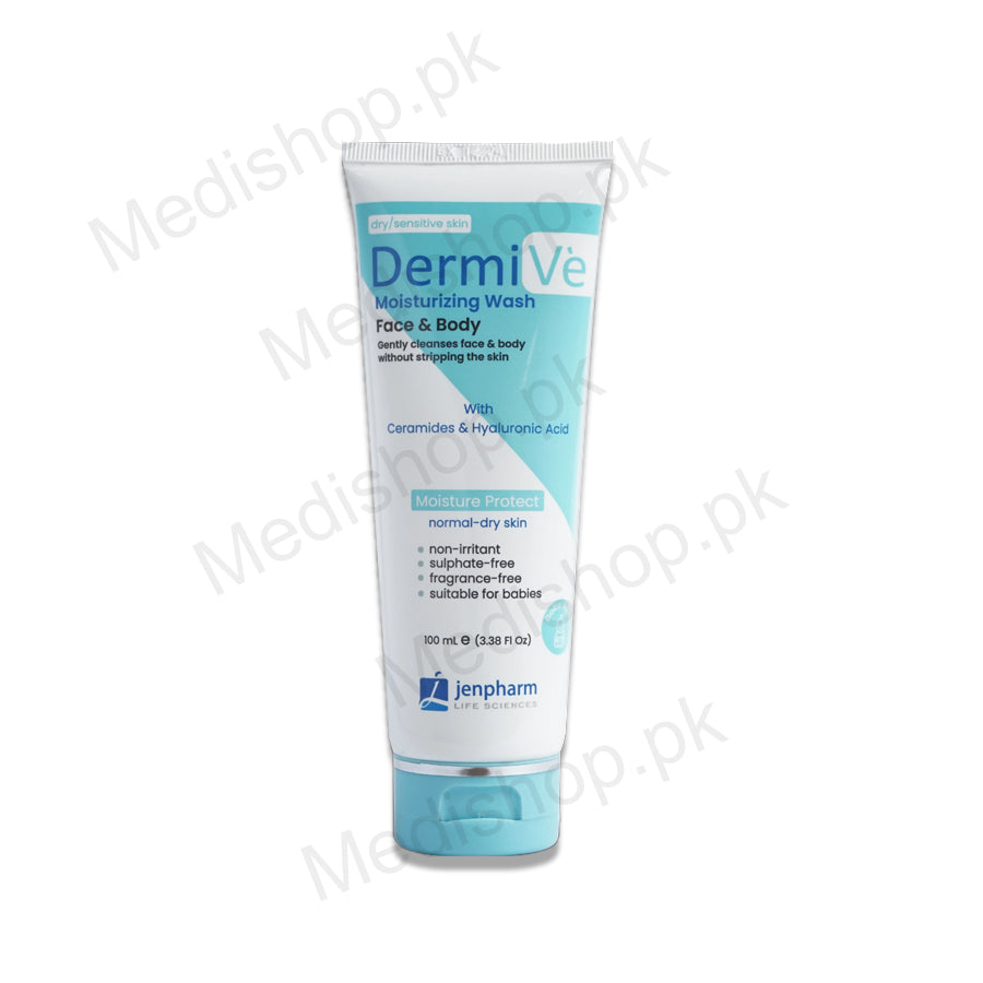 DERMIVE MOISTURIZING WASH 100ml – Medishop.pk
