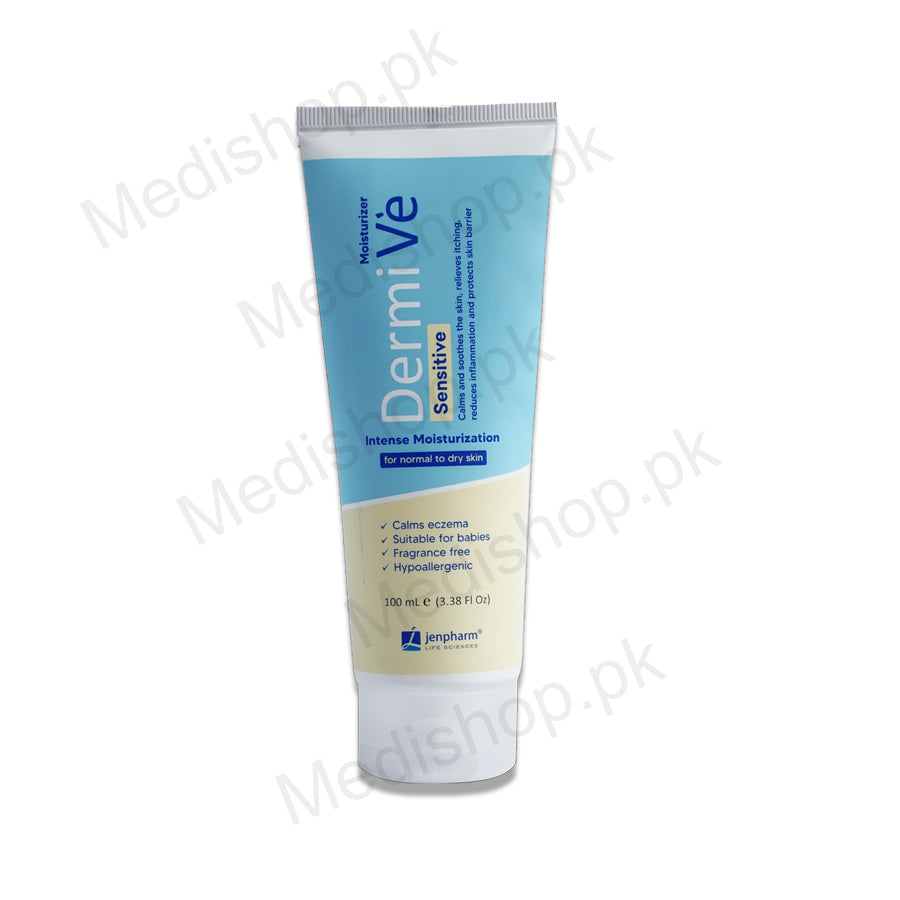 DERMIVE SENSITIVE MOISTURIZER 100ml – Medishop.pk